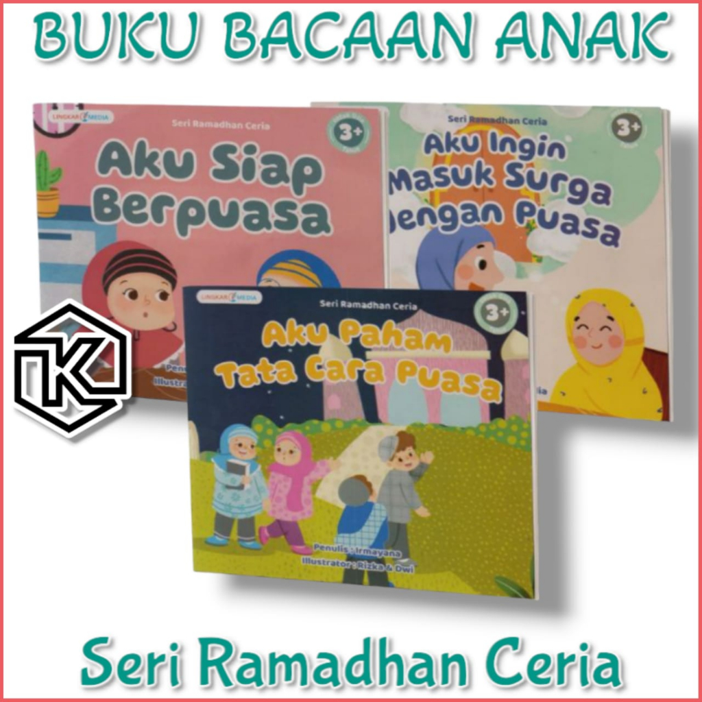 Jual Buku Cerita Anak Seri Ramadhan Ceria Latihan Puasa / Bacaan Kisah Dongeng Fabel Bilingual ...
