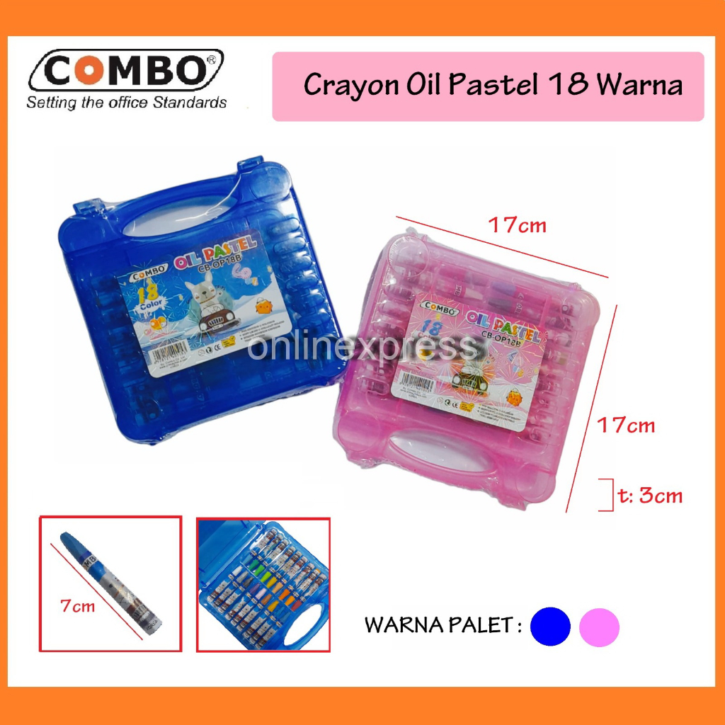 Jual Crayon Krayon / Oil Pastel Regular / pencil Warna Combo | Shopee ...
