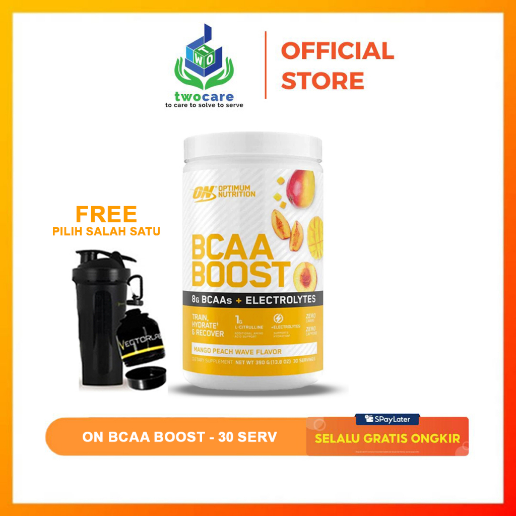 Jual ON BCAA Boost 30 Serving Optimum Nutrition Electrolytes Bcaa 30 ...