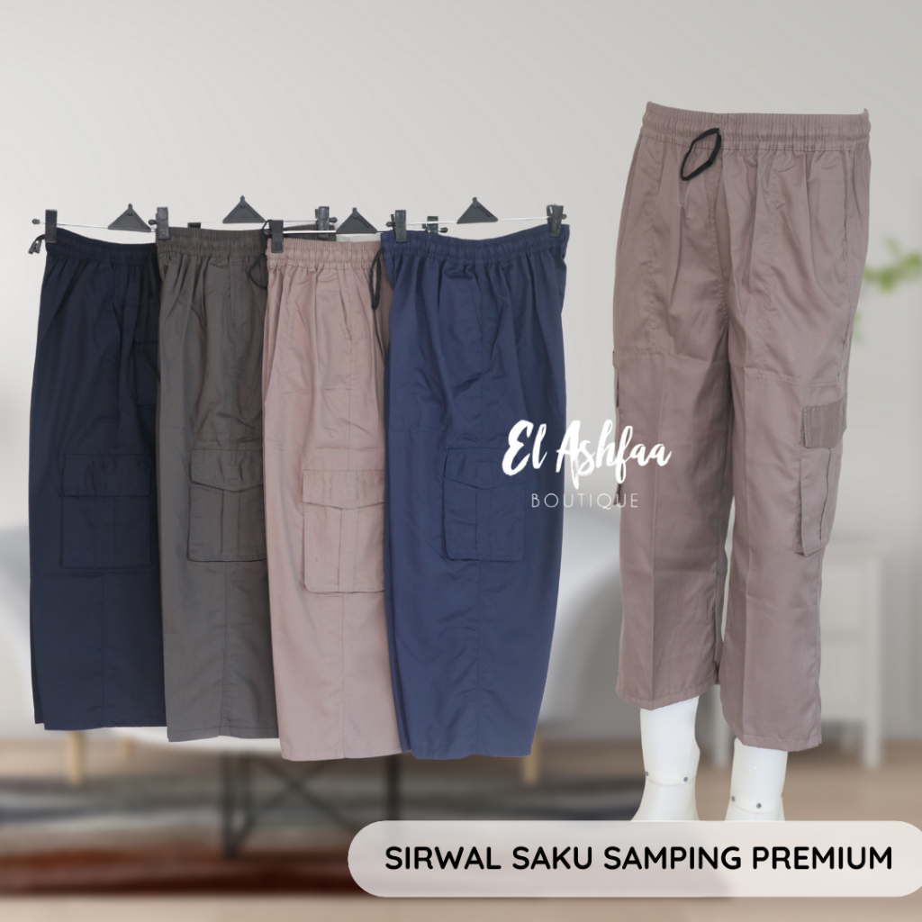 Jual Celana Sirwal | Sirwal Lokal Saku Samping Premium - El Ashfaa ...