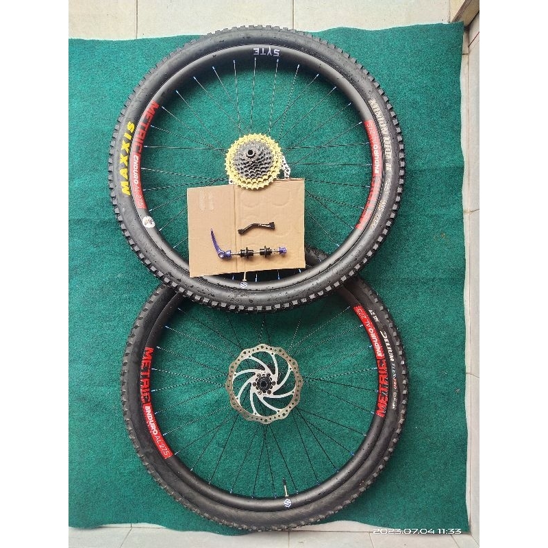 Jual velg sepeda 27.5 set sama ban | Shopee Indonesia
