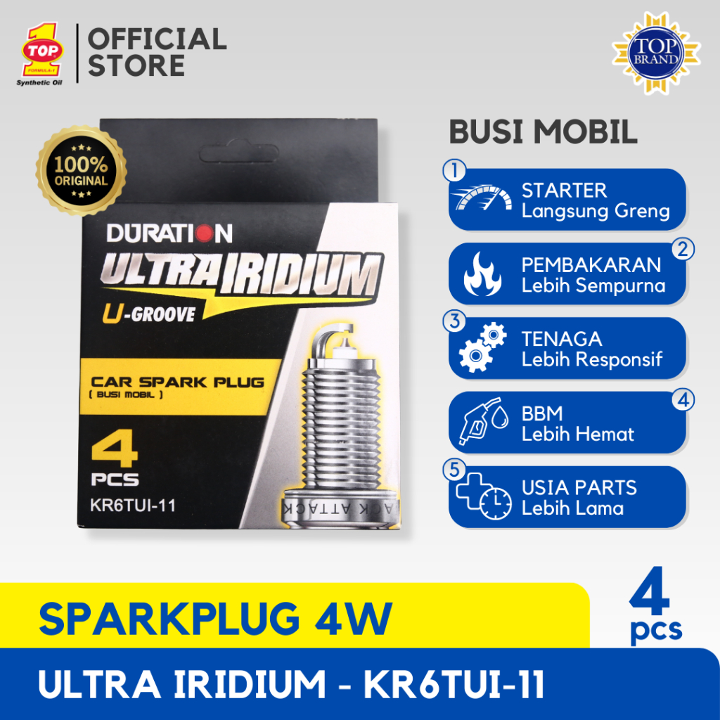 Jual Busi Mobil Iridium KR6TUI-11 - Terios - Rush - Brio - APV | Shopee ...