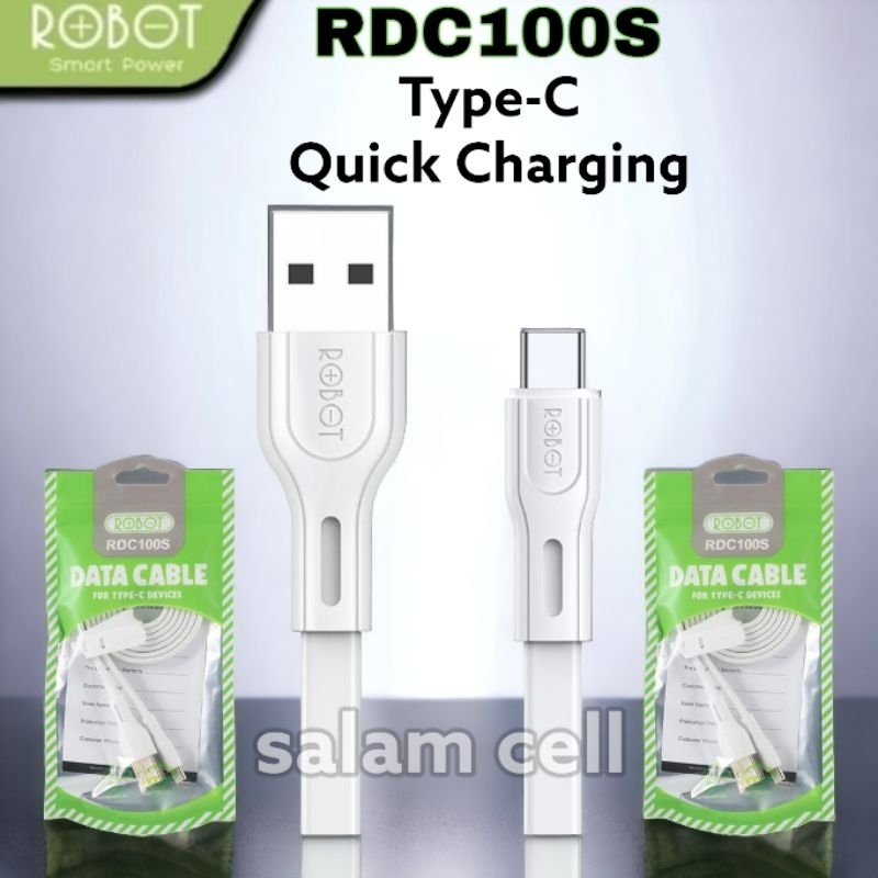 Jual Kabel Data Type-C Robot RDC100S 2,4A Quick Charging 100cm Original ...