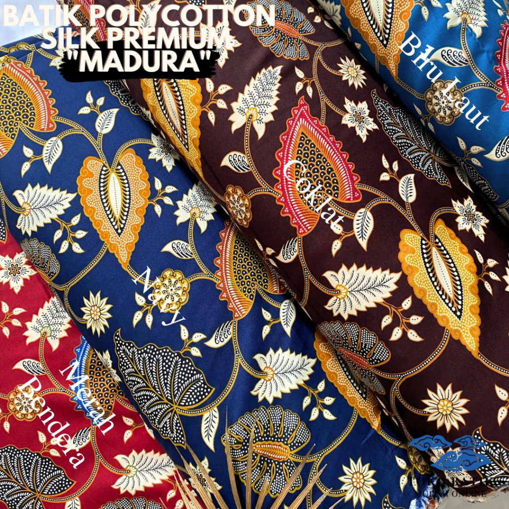 Jual Kain Batik Poly-Cotton Super Premium Silk Foil SUPER LEMBUT ...