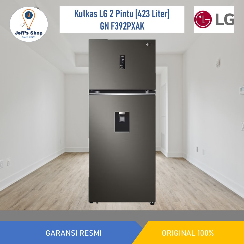 Jual LG Kulkas 2 Pintu [423 Liter] GN F392PXAK | Shopee Indonesia