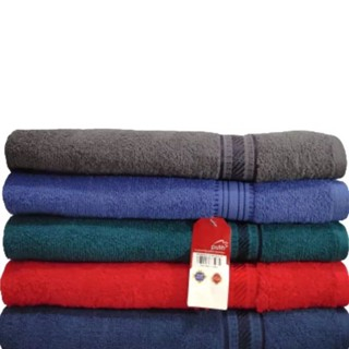 Jual COD 200 GRAM HANDUK MERAH PUTIH SEDANG HANDUK MANDI POLOS HALUS ...