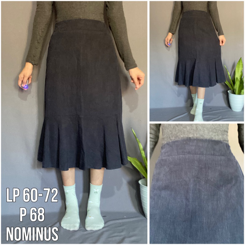 Jual ROK PANJANG WANITA / ROK 7/8 / ROK KOREAN STYLE / ROK PLISKET ...