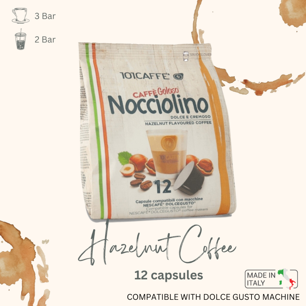 Jual Dolce Gusto Capsules - Nocciolino (Hazelnut coffee) (Made in ITALY ...