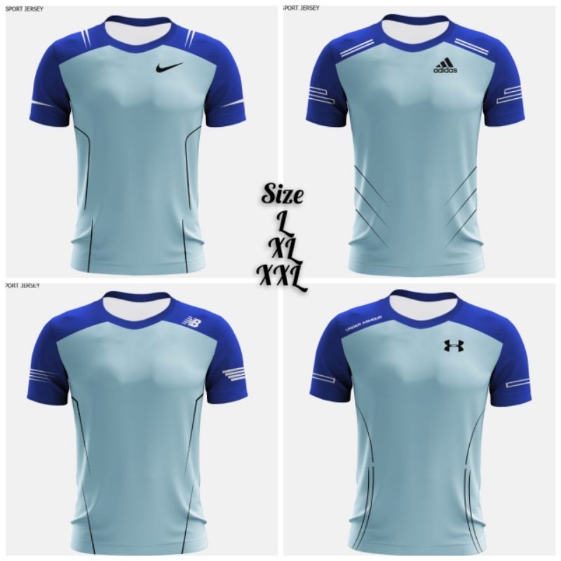Jual COD TERBARU BAJU OLAHRAGA PRIA DEWASA/BAJU GYM IMPORT TERMURAH ...