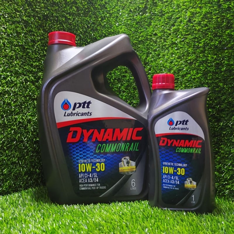 Jual PTT LUBRICANTS DYNAMIC COMMONRAIL 10W30 10W-30 API CI-4/SL 7 LITER | Shopee Indonesia