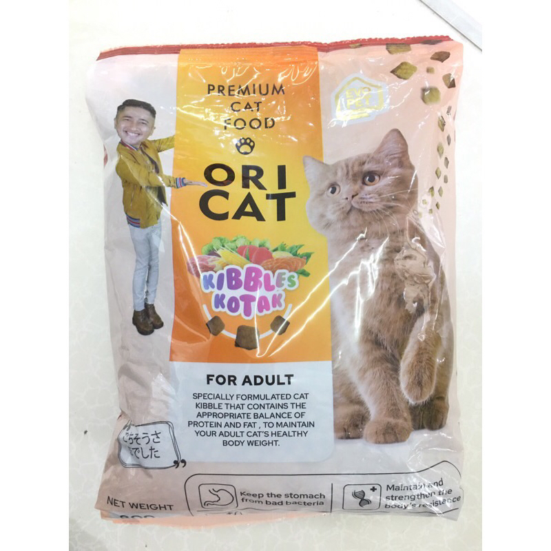 Jual ORI CAT ADULT 800g - CAT FOOD Makanan Kering Kucing Dewasa ...