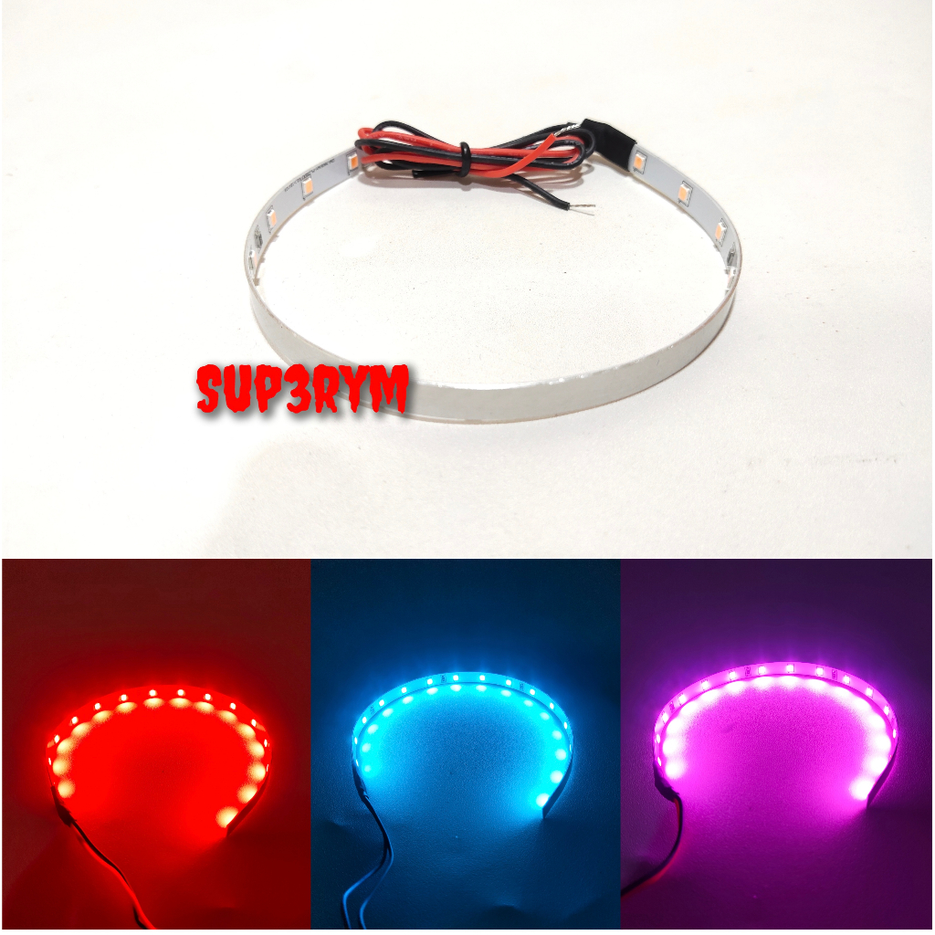 Jual Lampu LED devil eye demon eyes DE 360 derajat projector hid biled ...