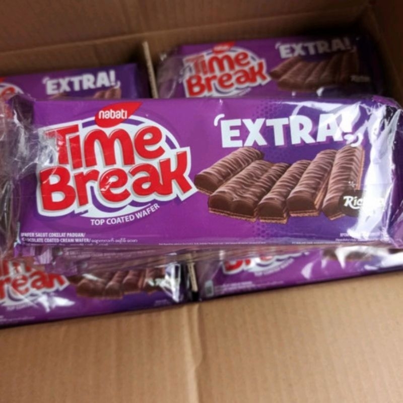 Jual NABATI TIME BREAK 20 gr ( 2 renteng ) | Shopee Indonesia