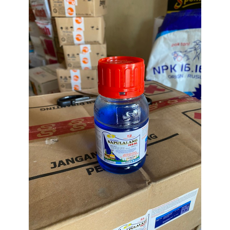 Jual Herbisida Sapu Lalang 550SL Santani Glifosat Racun Rumput Akar ...