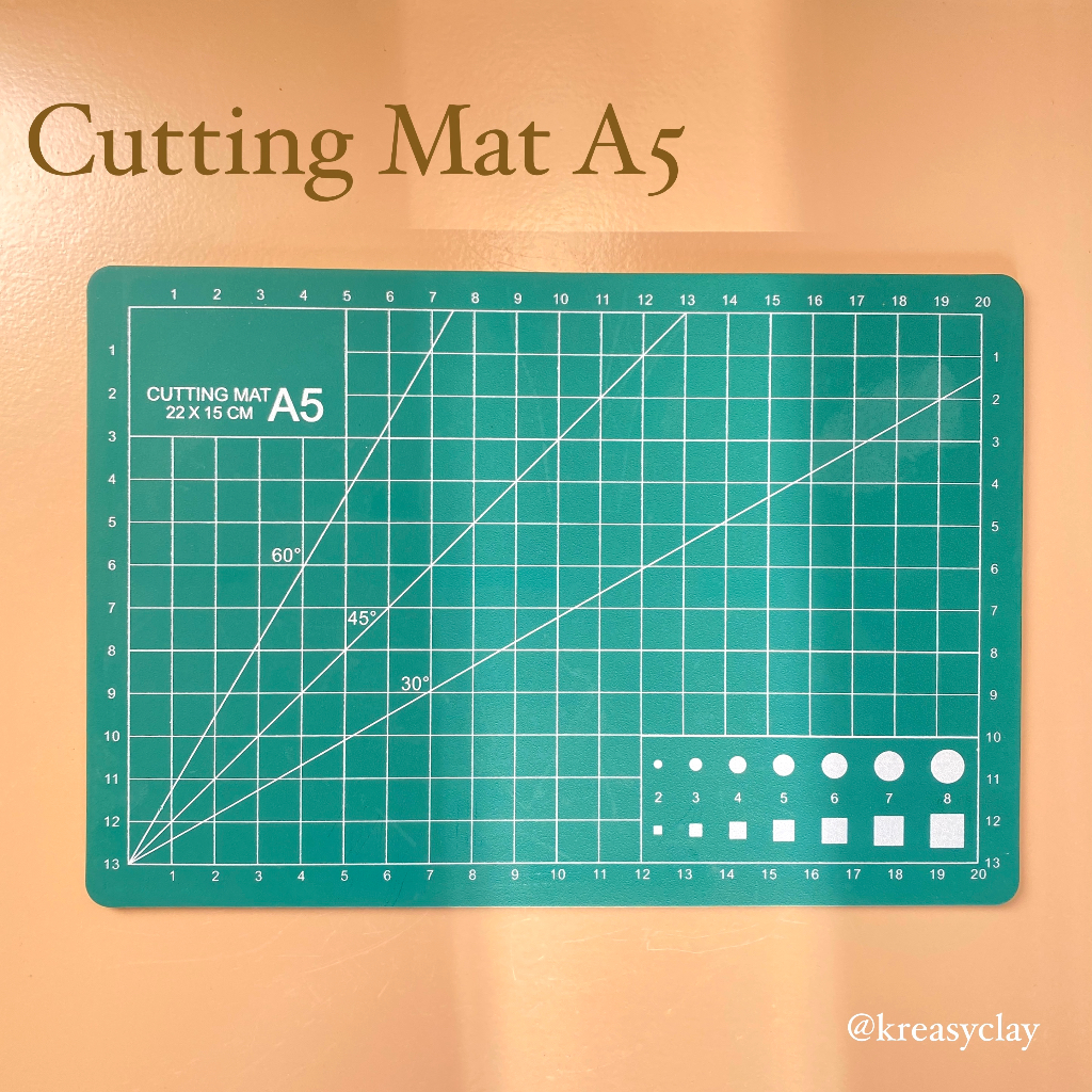 Jual Cutting Mat A5 - Alas Potong Kerajinan Tangan - Crafting Mat Pad - Work Cutting Pad ...