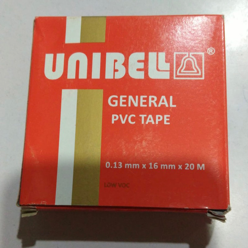 Jual Isolasi Listrik / Kabel PVC Unibell Electrical Insulation Tape ...
