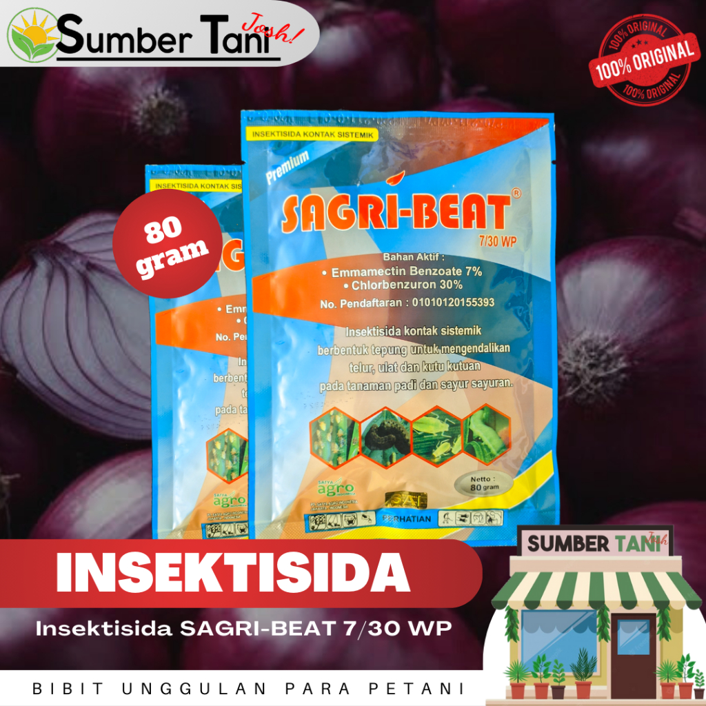 Jual Insektisida SAGRI-BEAT® 7/30 WP Kemasan 80 gram | Shopee Indonesia