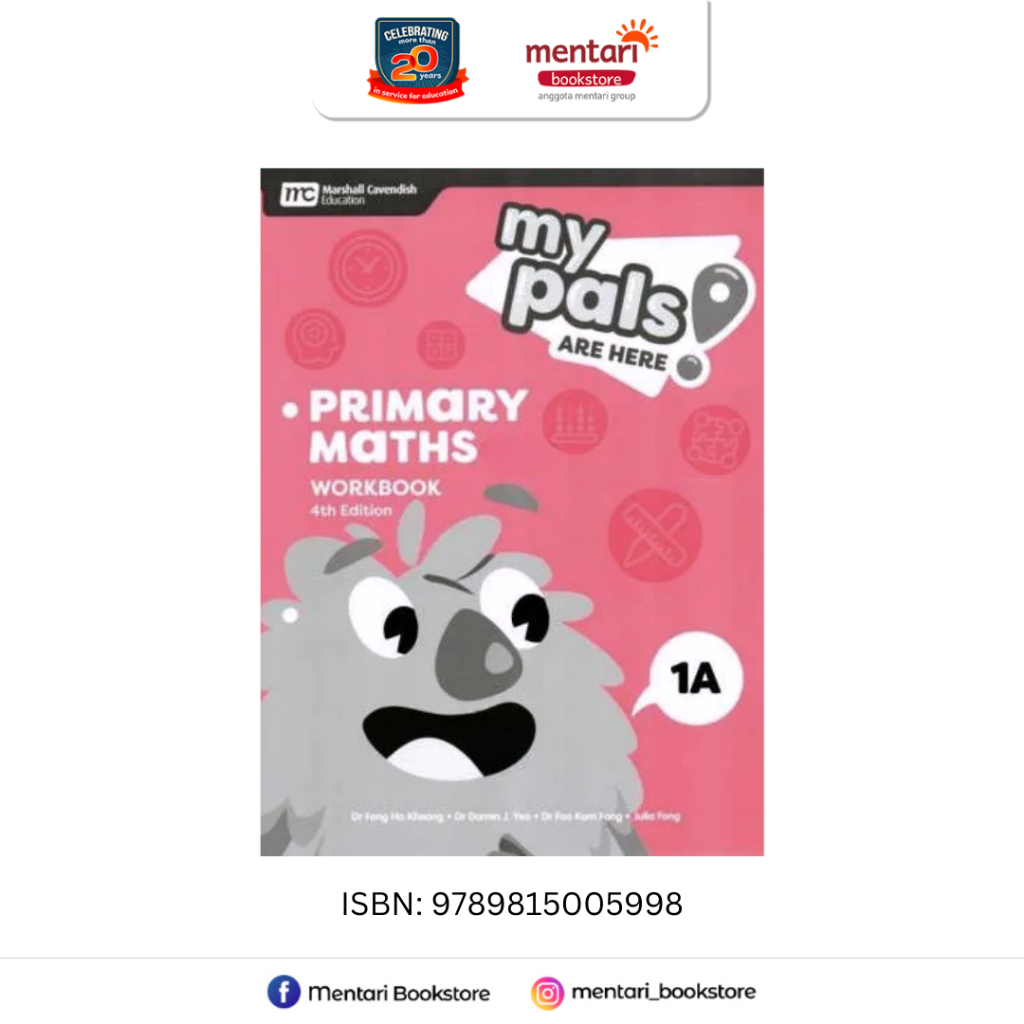 Jual Buku Pelajaran Matematika - My Pals Are Here Math - Work Book 4th Edition | Shopee Indonesia