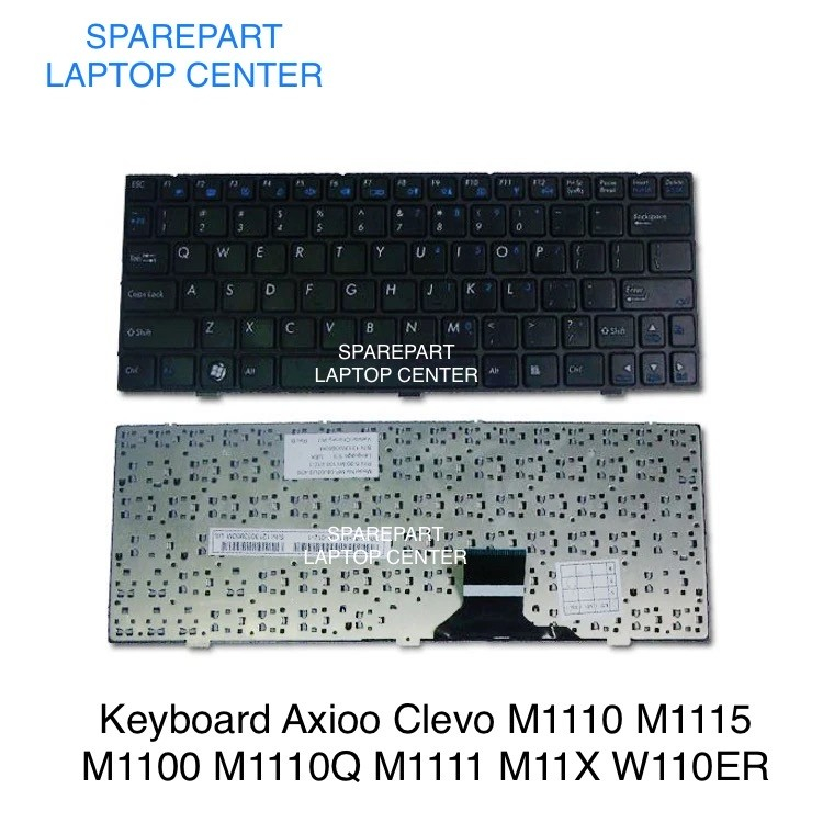 Jual Keyboard Axioo Clevo M1110 M11X M1100 M1110Q M1111 W110ER M1115 | Shopee Indonesia