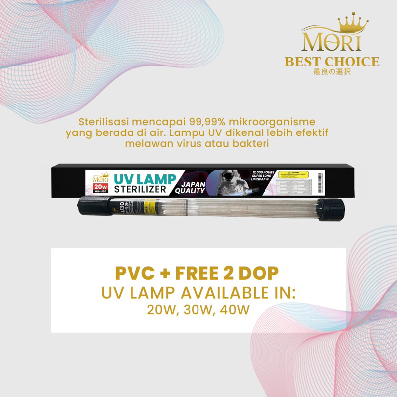Jual MORI UV 40 Watt Lampu UVC Kolam | Shopee Indonesia