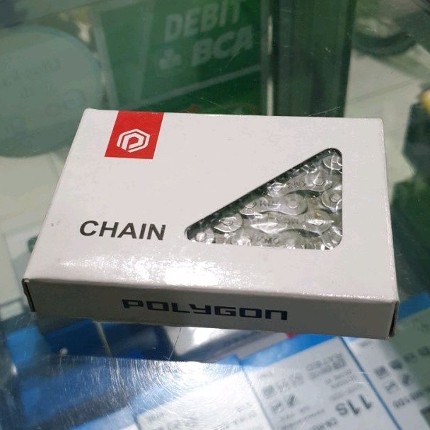Jual Rantai Sepeda Polygon 7 Speed Chain 7 Speed Sp KMC | Shopee Indonesia