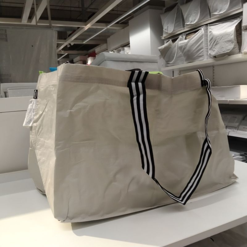 Jual Kantong Belanja Besar reusable 71L Warna Krem Tas Laundry Go Green ...