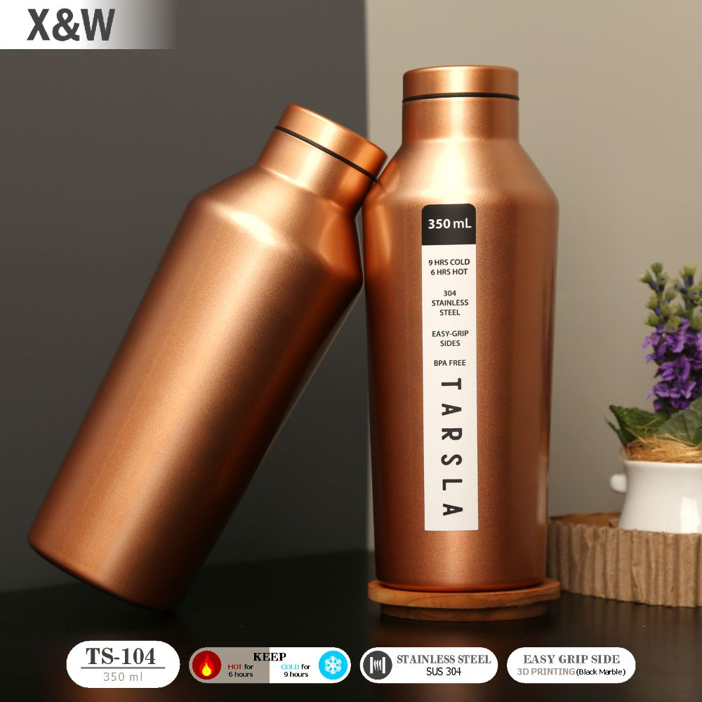 Jual X&W Thermos Stainlees TS-104 Tahan Suhu Double Wall 350ml Tumblr Hot & Cool | Shopee Indonesia