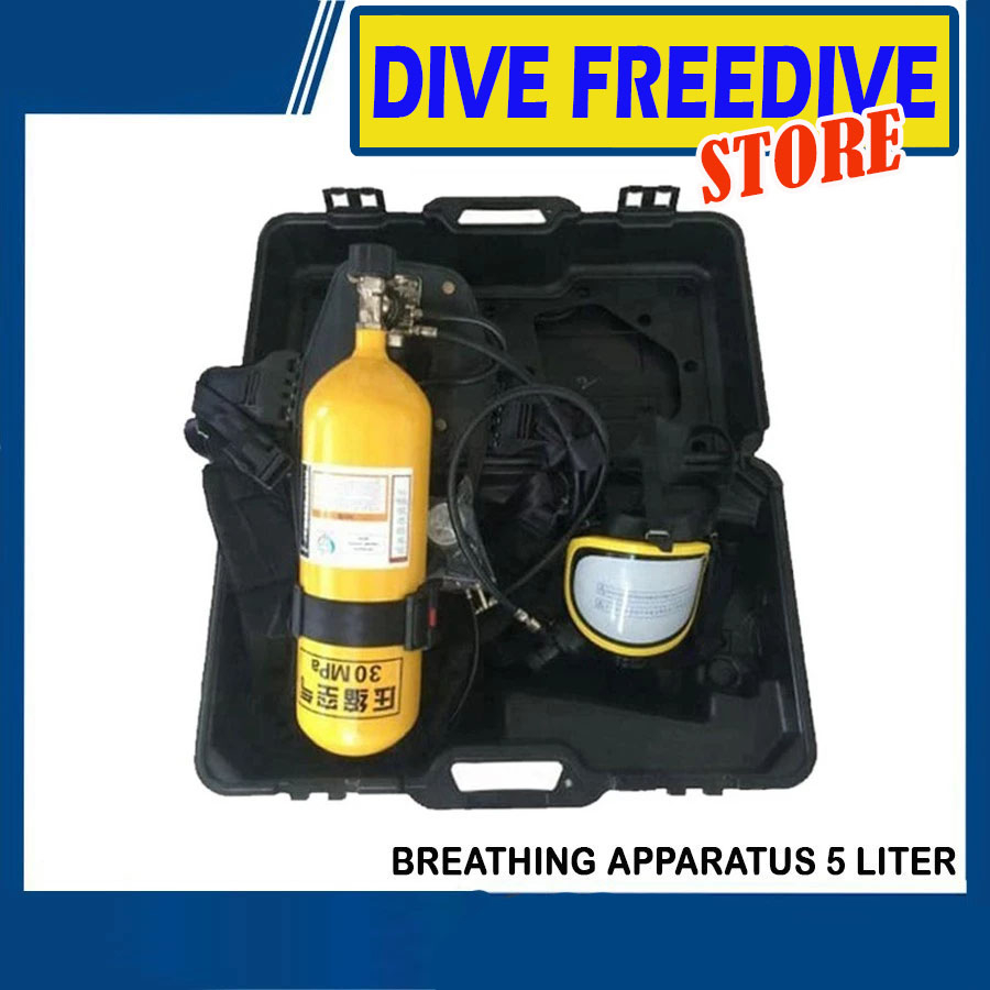Jual SCBA Tabung Tank Tangki Breathing Apparatus Hypro 5L 300 bar Alat ...