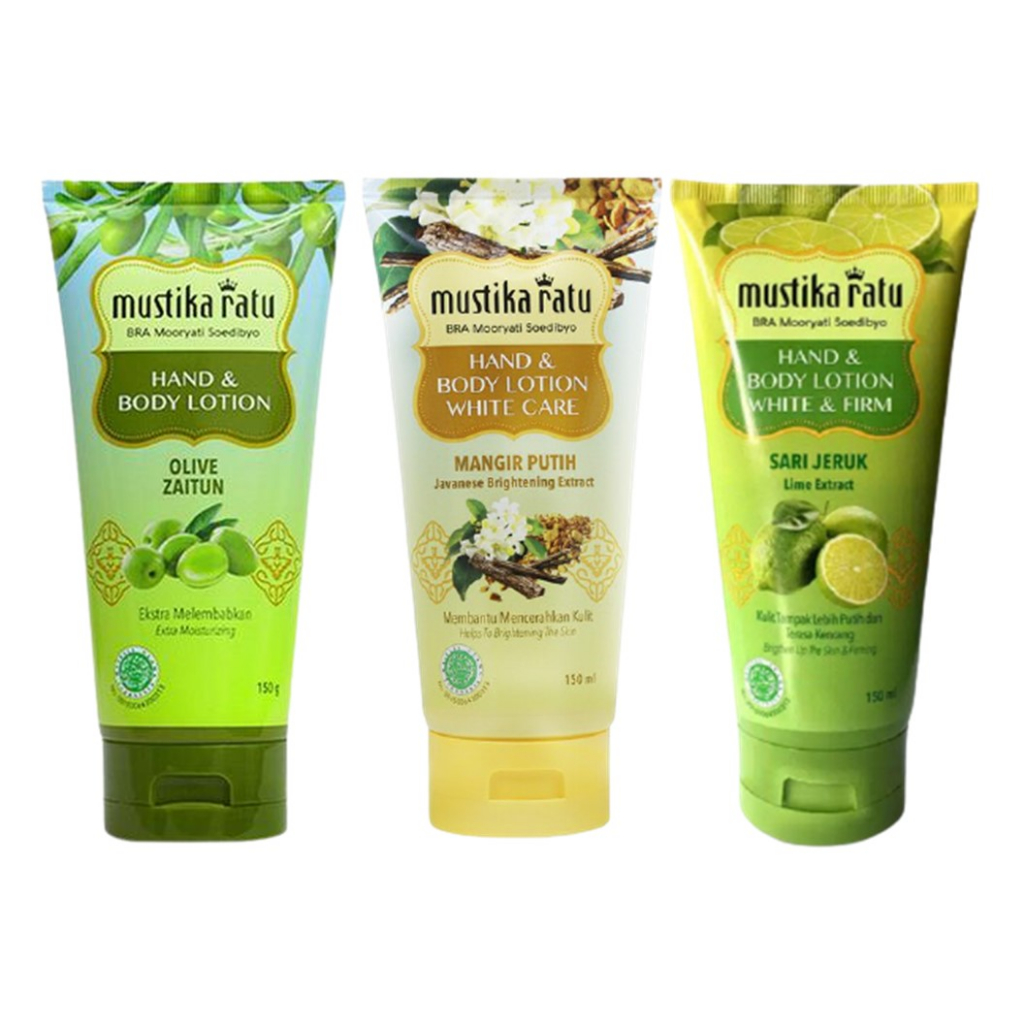 Jual Mustika Ratu Hand Body Lotion White & Firm Sari Jeruk / Olive ...