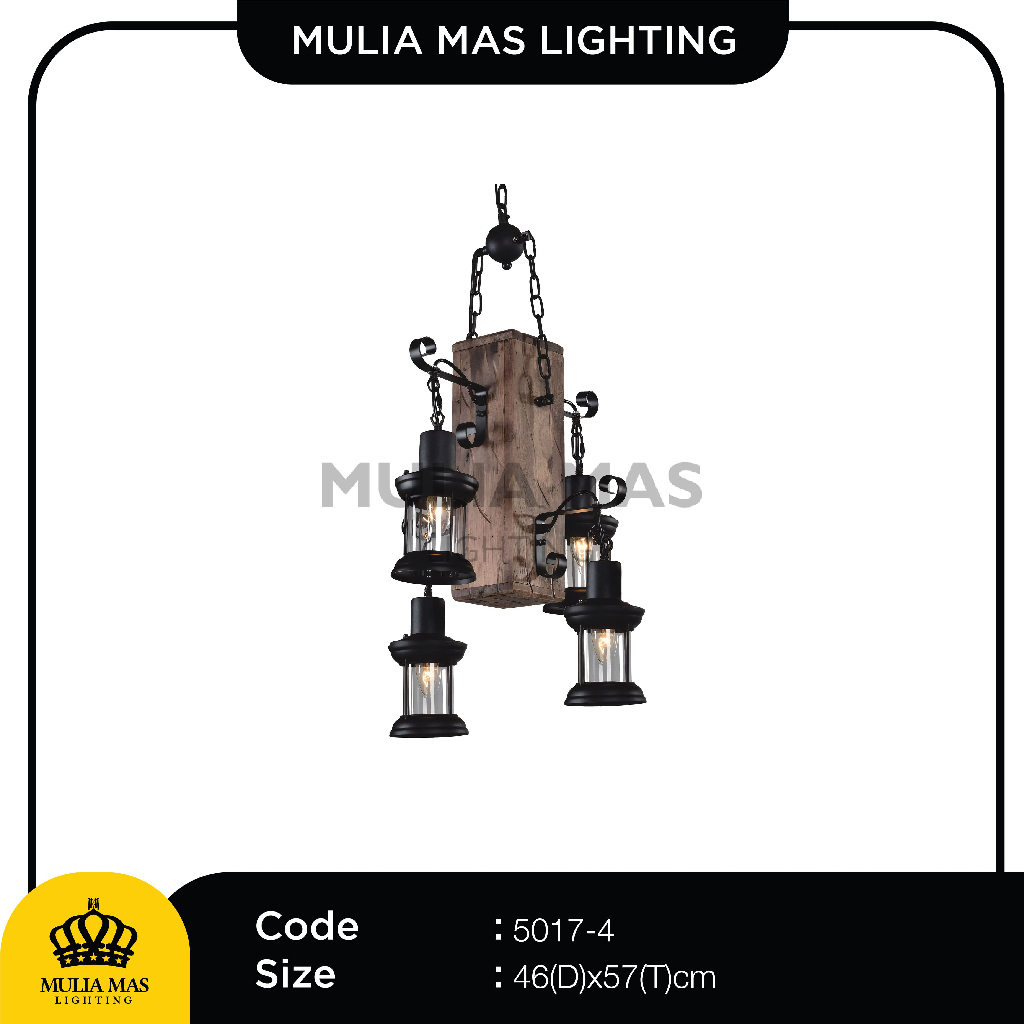 Jual Lampu Gantung Model Jangkar Art Deco Hias Ruang Tamu 5016 | Shopee ...
