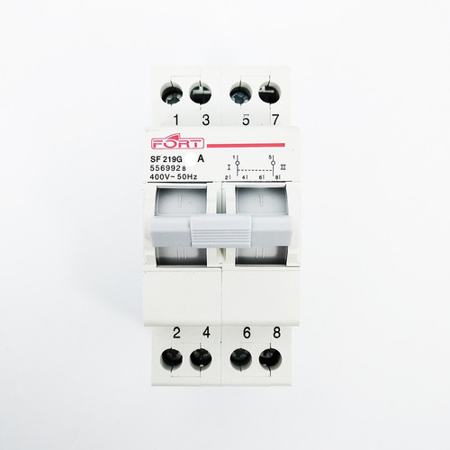 Jual COS DIN RAIL SF219G 25A 32A 40A 63A 2 Pole I-O-II Model MCB SAKLAR ...