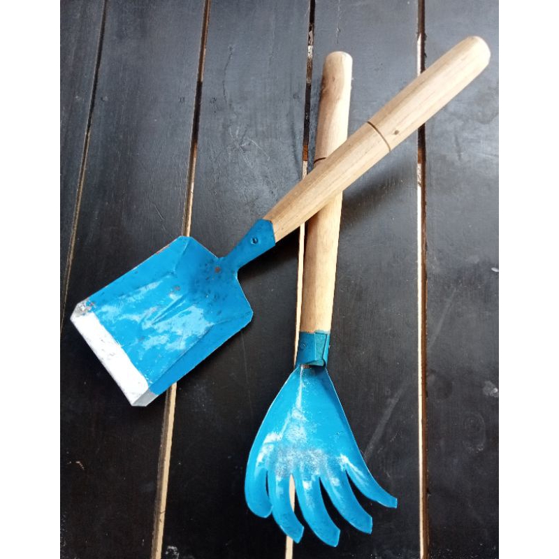 Jual garuk sampah dan skop mini skop taman sepaket lebih murah | Shopee ...
