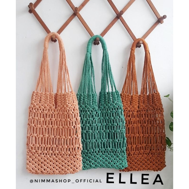 Jual Tas macrame ELLEA, NARA READY STOCK/tas handmade /tas pantai ...