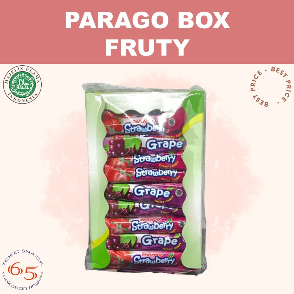 Jual Parago Chewy box 80. Permen lunak. PAK | Shopee Indonesia