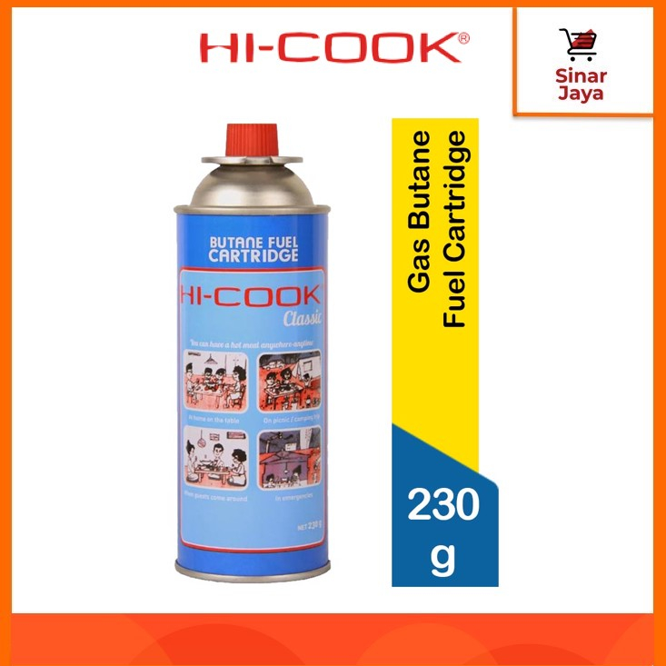 Jual HI-COOK Gas Portable 230gr | Shopee Indonesia