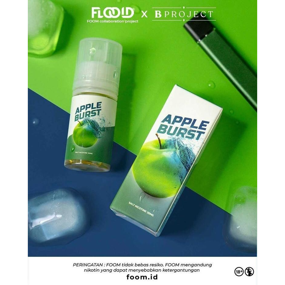 Jual FOOM APPLE BURST - 30 ML | Shopee Indonesia
