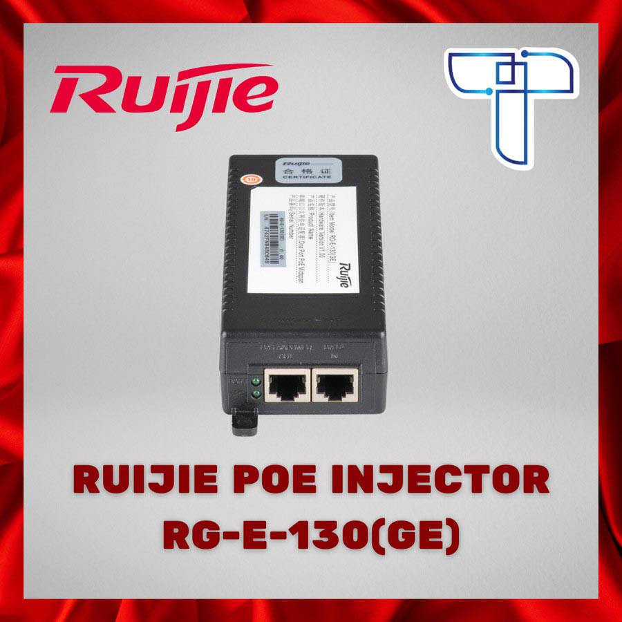 Jual Ruijie RG-E-130(GE) POE Injector Power Over EthernetOriginal ...