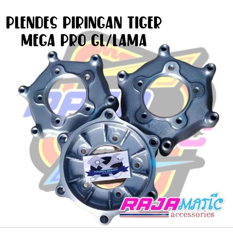 Jual Plendes Piringan Tiger Mega Pro GL/Breket Piringan Tiger Lama Mega ...