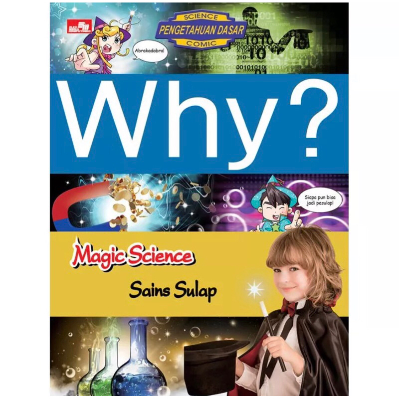 Jual Pengetahuan Dasar Science Comic Why? Magic Science Sains Sulap | Shopee Indonesia