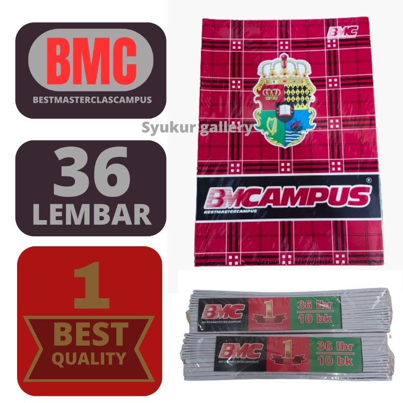 Jual Buku BMC BMCampus isi 36 Lembar ukuran Boxy ( 1 pack ) | Shopee ...