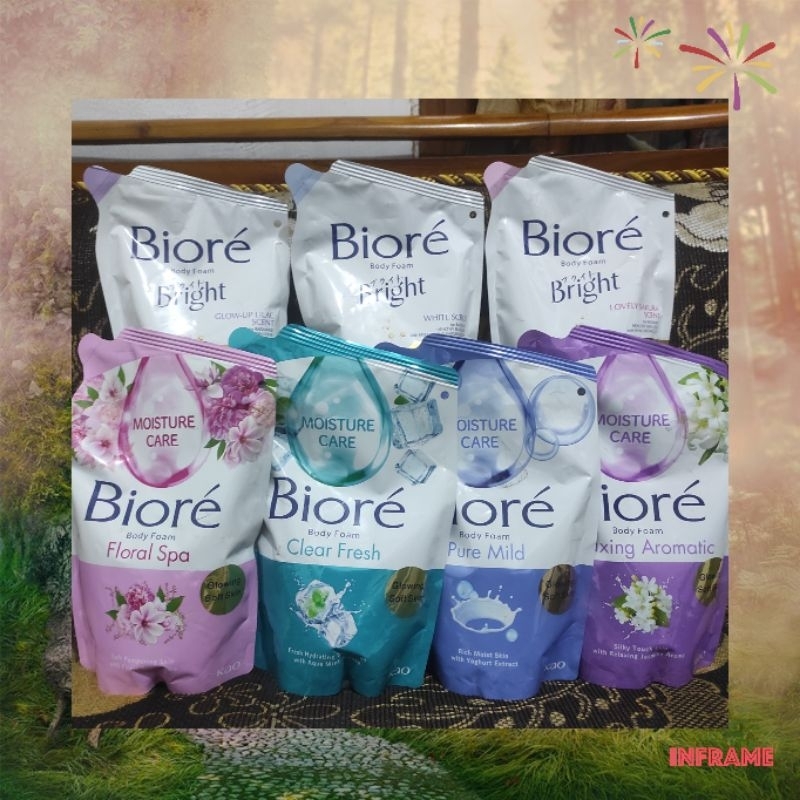Jual Biore Body Foam 400ml | Biore Body Wash 400ml | Shopee Indonesia