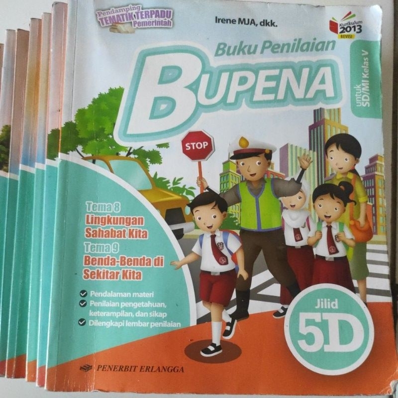 Jual Buku BUPENA Untuk SD/MI Kelas 5 / V - Kurikulum 2013 Revisi - Original | Shopee Indonesia