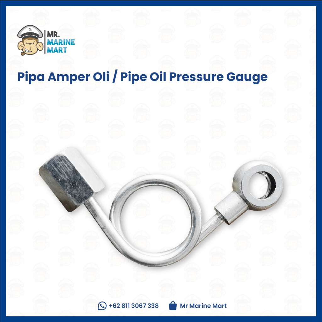 Jual Pipa Amper Oli / Pipe Pressure Gauge | Shopee Indonesia