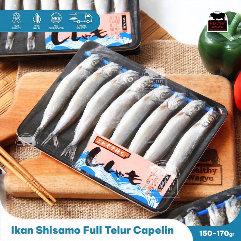 Jual Ikan Shisamo Capelin - Shisamo Fish - Ikan Isi Telur IMPORT ...