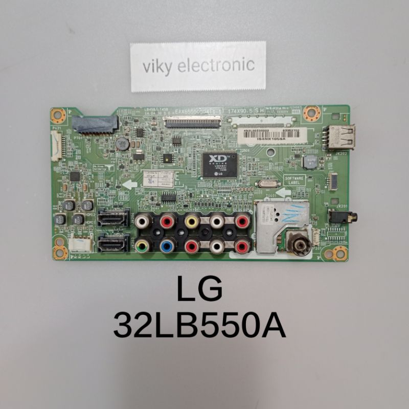 Jual mainboard LG 32LB550A motherboard -mb modul mesin tv led LG 32LB550A | Shopee Indonesia