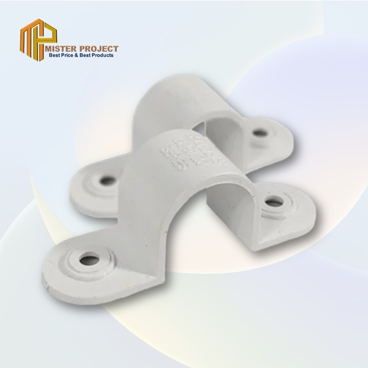 Jual Klem Clamp 20mm BOSS Klem Pipa Conduit 1pack 100pcs | Shopee Indonesia