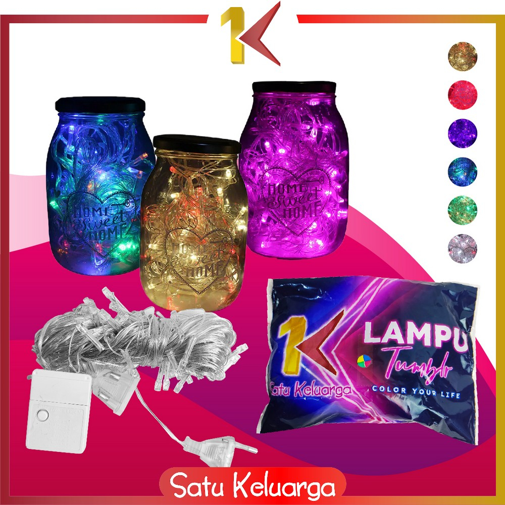 Jual SK-C199 Lampu Tumblr Light Led 10 Mtr OPP 100 LED Lampu Hias ...