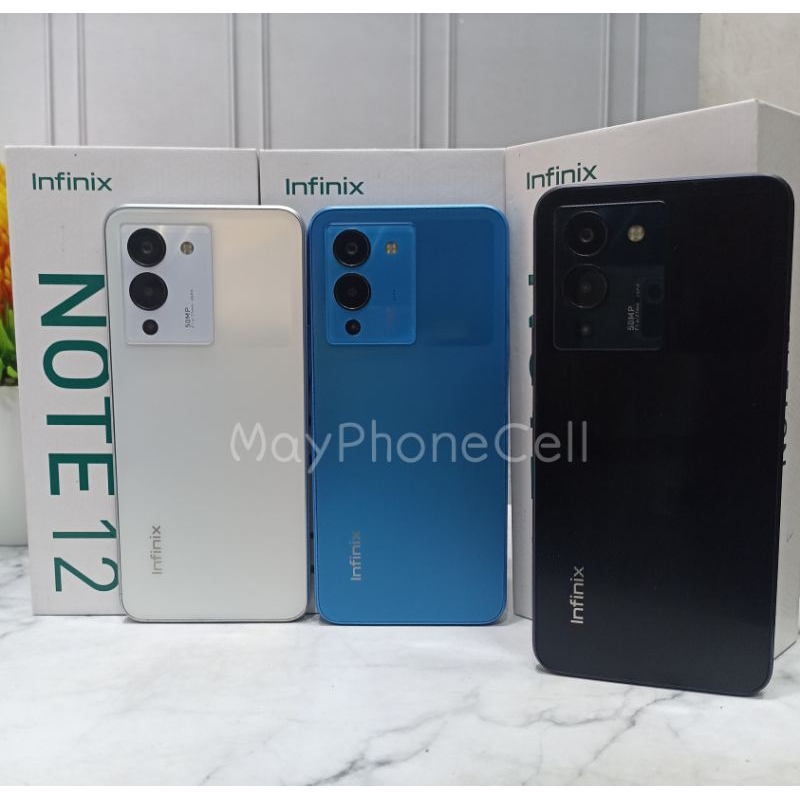 Jual Infinix Note 12 8/256 + 8/128 GB Handphone Second Bekas Fullset ...