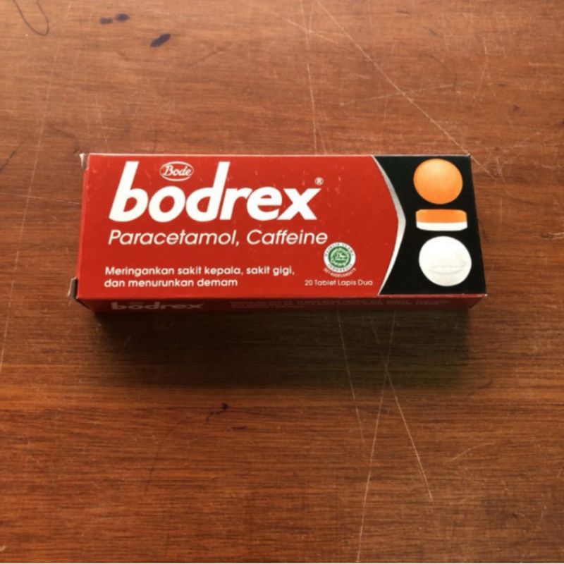 Jual BODREX PARACETAMOL 1 BOX @20TABLET OBAT DEMAM DAN SAKIT GIGI ...