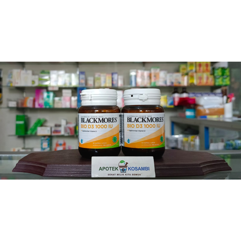 Jual BIO D3 1000 IU 30 KAPSUL BLACKMORES | Shopee Indonesia